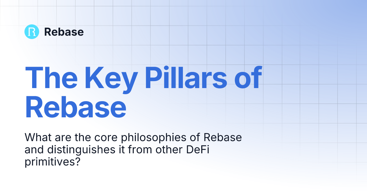 The Key Pillars of Rebase | Rebase